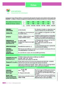 Fiche méthode : Comprendre les statistiques - NDRC